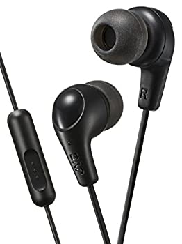【中古】JVC HA-FX71M-B スマートホン対応イヤホン マイク付き リモコン付き テレワーク・テレビ会議向け ブラック