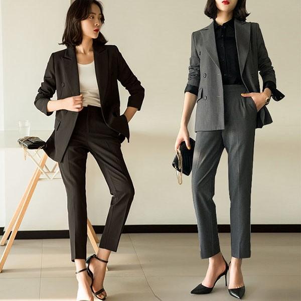 スーツ レディース パンツスーツ セットアップ フォーマルスーツ ビジネススーツ 春 秋 冬 ママスーツ レディーススーツ 卒業式スーツ