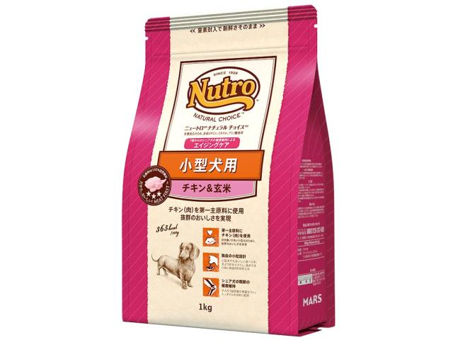 Nutro ニュートロ ナチュラル チョイス 小型犬用 エイジングケア チキン&玄米 1kg ドッグフードの通販はau PAY マーケット - Y-evolution | au PAY ...