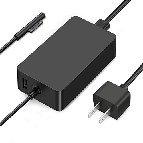 Surface 充電器, BOLWEO Surface Pro 充電器 65W 44W 36W 24Wに応用可能 15V 2.58A ...