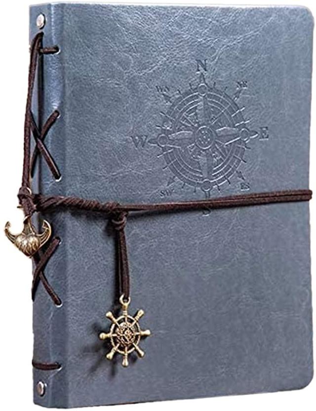 フォトアルバム スクラップブック DIY 手作り 写真 レザー 航海日誌 黒台紙( グレー)の通販はau PAY マーケット - スピード発送 リアプリ(REAPRI) | au PAY ...