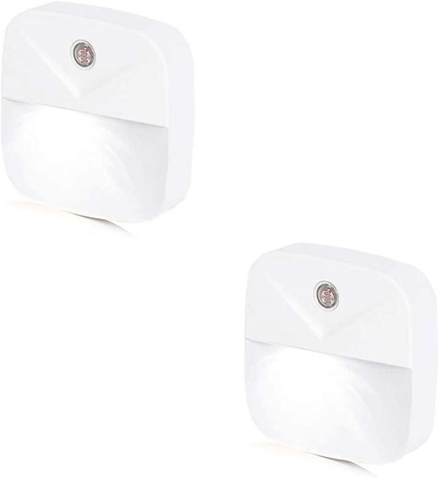 LEDナイトライト足元灯 常夜灯 フットライト 明暗センサー コンセント MDM( White, 昼白色2個)の通販はau PAY マーケット - スピード発送 リアプリ(REAPRI ...