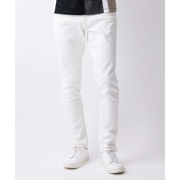 MKオム（MK homme）/ホワイトストレッチデニム
