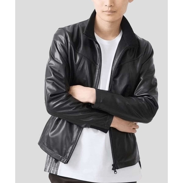 MKオム（MK homme）/【再入荷！】ラムレザー スタンドブルゾン