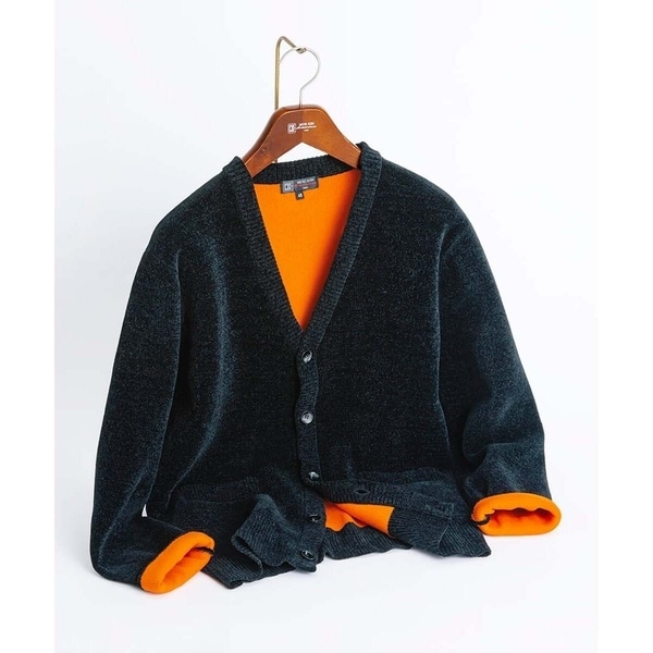 MKオム（MK homme）/ダブルフェイス モールカーディガン