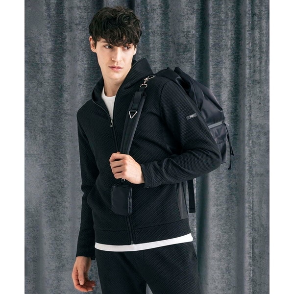 MKオム（MK homme）/【セットアップ対応】ダイヤモンドフクレパーカー