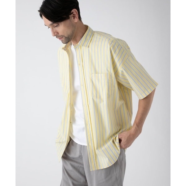 MKオム（MK homme）/【リラックスシルエット】ストライプ半袖