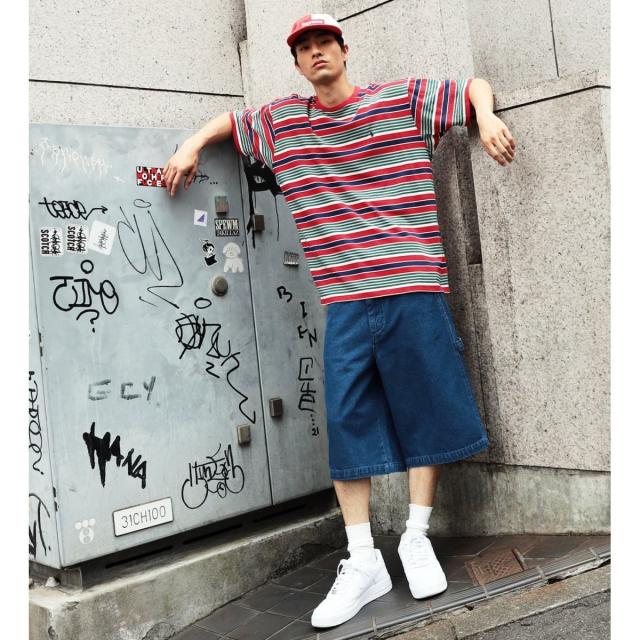 エドウィン（EDWIN）/【WEB限定】ユニセックス EDWIN STEPMARK ワイドペインターデニムショートパンツの通販はau PAY マーケット - Brand Square by ...