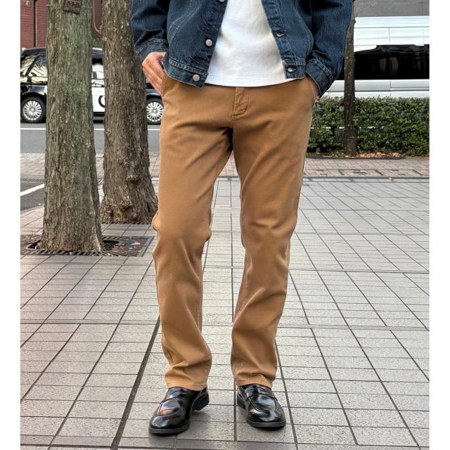 エドウィン（EDWIN）/【暖】WILD FIRE ジャージーズ チノパンツ トラウザー 暖パンツ ストレッチ 裏起毛