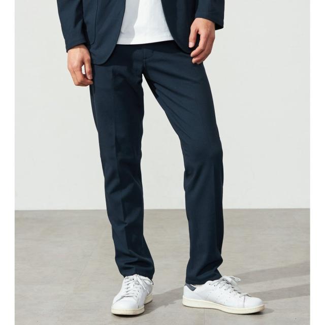 エドウィン（EDWIN）/デニスラ AIR スリムテーパード スラックス トラウザー ストレッチ ビジネス 軽量 洗える