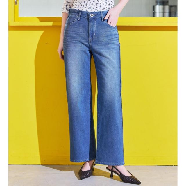 エドウィン（EDWIN）/EDWIN LADIES ジャージーズ COOL ワイドデニムパンツ【涼】