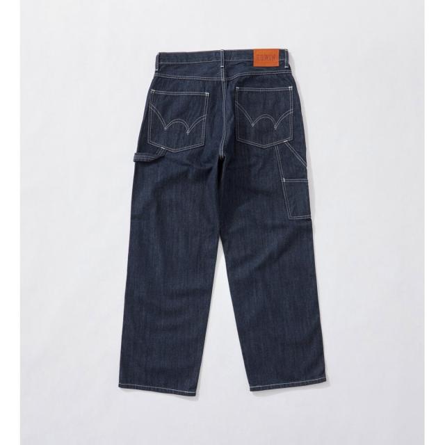 エドウィン（EDWIN）/505 ワイドストレート デニムペインターパンツ