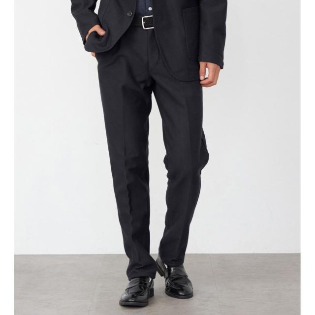 エドウィン（EDWIN）/デニスラ ルーミーテーパード ツイード スラックス ビジネス