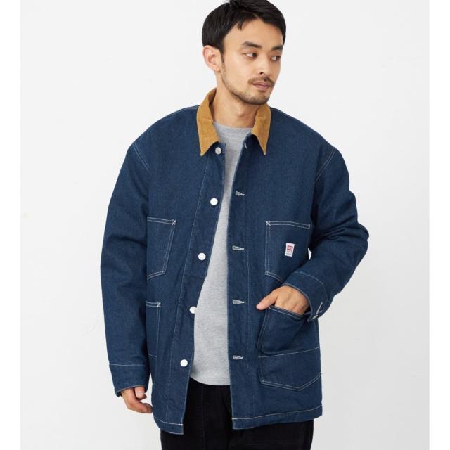 エドウィン（EDWIN）/カバーオール デニムジャケット ブランケット