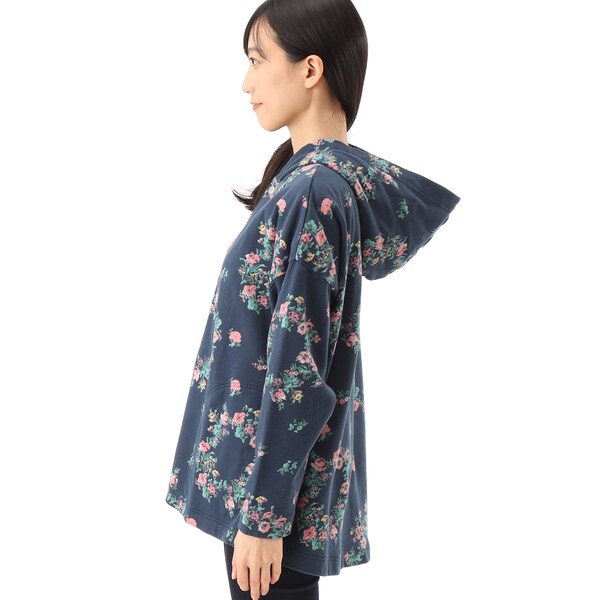 スーパーハッカ（SUPER HAKKA）/リングフラワープリントフーディ