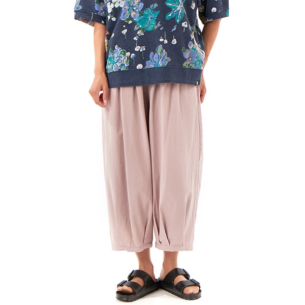 スーパーハッカ（SUPER HAKKA）/コットンレーヨンナイロンワッシャーコクーンパンツ