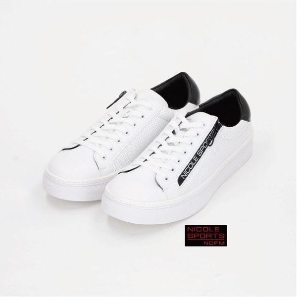 ニコルクラブフォーメン（NICOLE CLUB FOR MEN）/【NICOLE SPORTS】サイドパンチング スニーカー