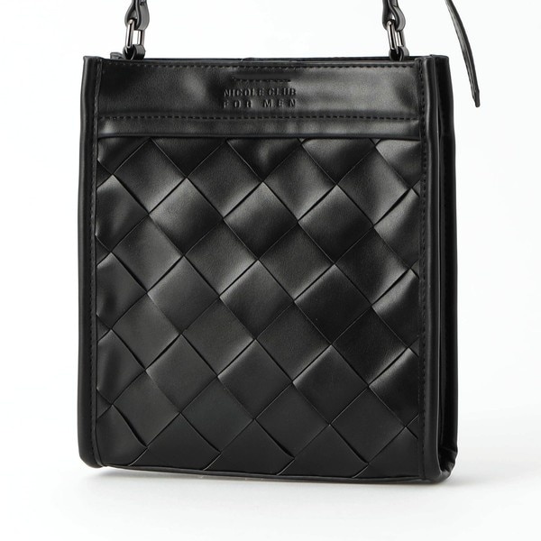 ニコルクラブフォーメン（NICOLE CLUB FOR MEN）/イントレスクエアショルダーバッグ