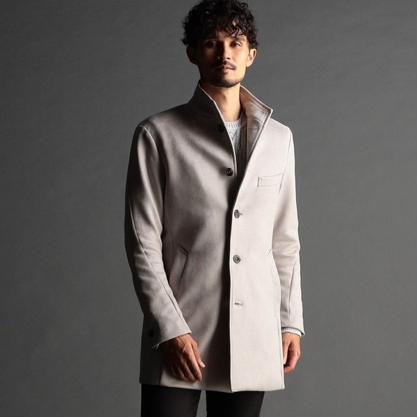 ニコルクラブフォーメン（NICOLE CLUB FOR MEN）/３Dスリーブ スタンドコート