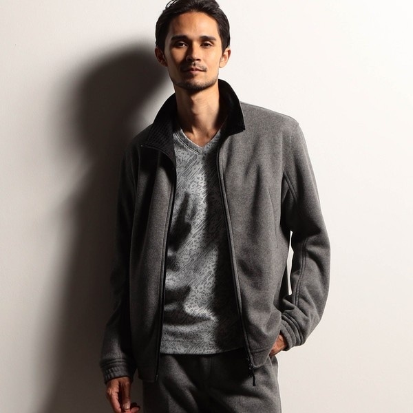 ニコルクラブフォーメン（NICOLE CLUB FOR MEN）/【RIELABO】リバーシブル スタンドブルゾン