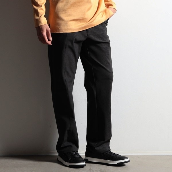 ニコルクラブフォーメン（NICOLE CLUB FOR MEN）/【RIELABO】レザーライクジャージ　イージーパンツ