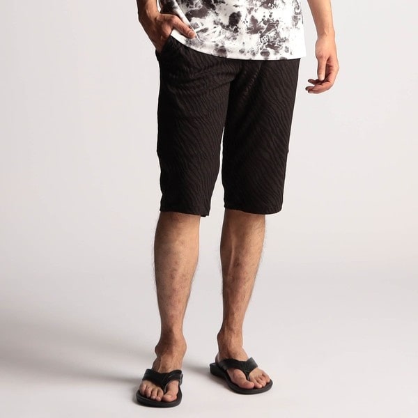 ニコルクラブフォーメン（NICOLE CLUB FOR MEN）/アラカルトリンクスジャカードハーフパンツ