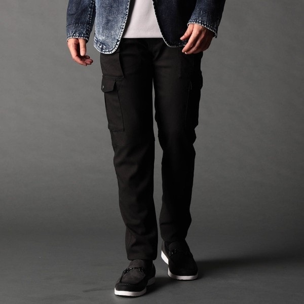 ニコルクラブフォーメン（NICOLE CLUB FOR MEN）/ガムストレッチ デザインカーゴパンツ