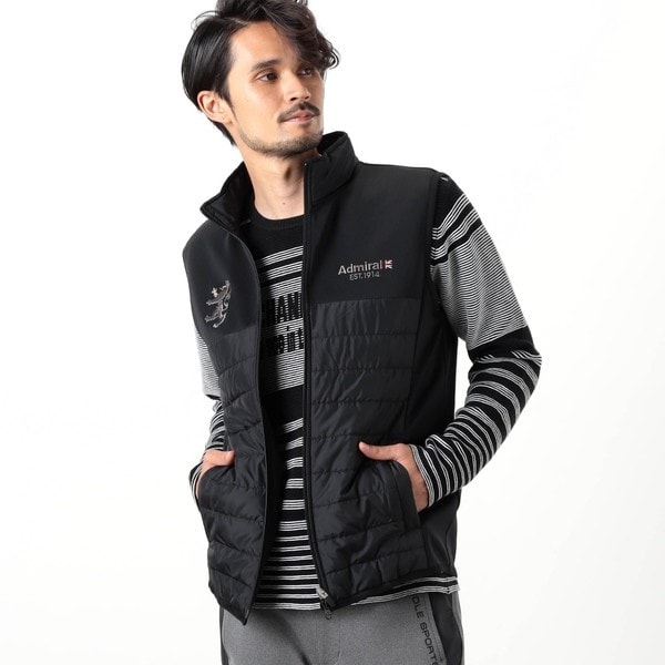 ニコルクラブフォーメン（NICOLE CLUB FOR MEN）/【NICOLE SPORTS】Admiral別注パテッドベスト