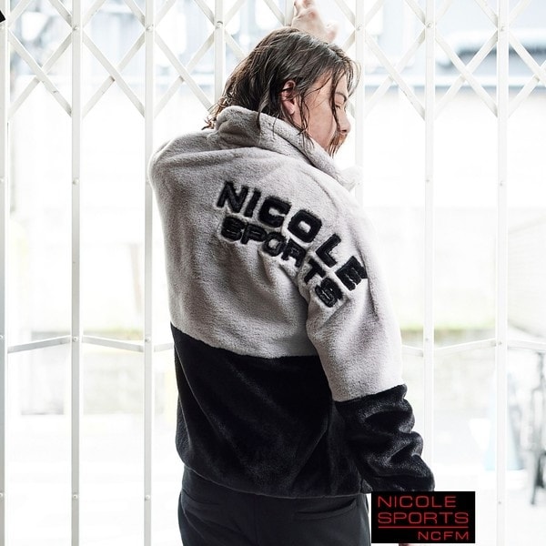 ニコルクラブフォーメン（NICOLE CLUB FOR MEN）/【NICOLE SPORTS】スタンドカラー ファーブルゾン