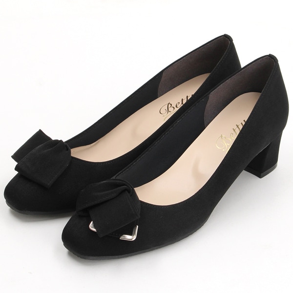 ベティクラブ（BETTYCLUB）/【25秋冬新作】ビッグリボン 2way パンプス