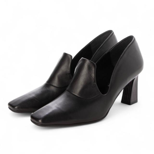 ワークス（works）/25秋冬新作7cmスクエアトウカットワークパンプス