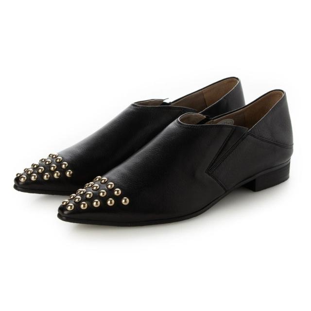 ワークス（works）/25秋冬新作2cmポインテッドトゥ2WAYスタッズシューズ