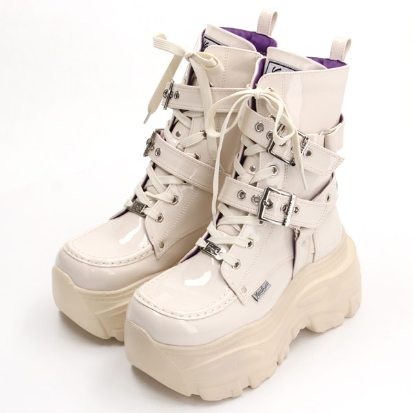 ヨースケ（YOSUKE）/厚底レースアップブーツ