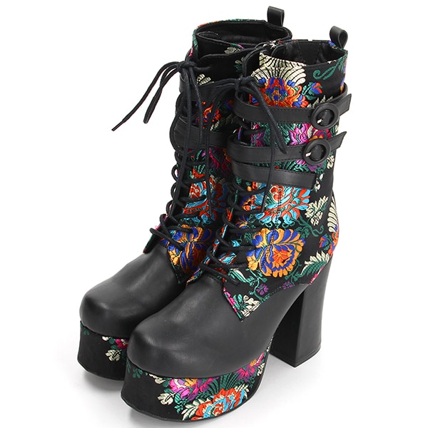 ヨースケ（YOSUKE）/厚底レースアップブーツ(YOSUKE POP&CULTURE)