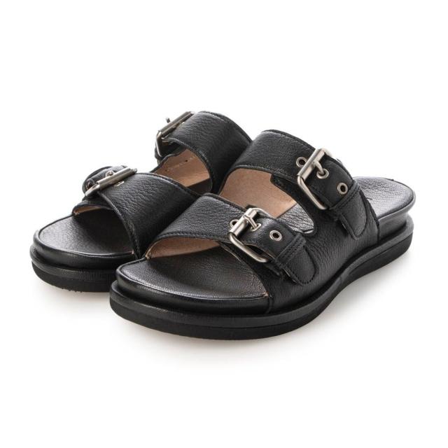 サヤ（SAYA）/25春夏新作3cm本革ミュールスポーツサンダル