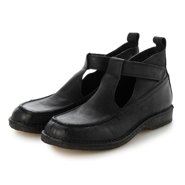 サヤ（SAYA）/25秋冬新作2cmプラット製法本革Tストラップブーツ