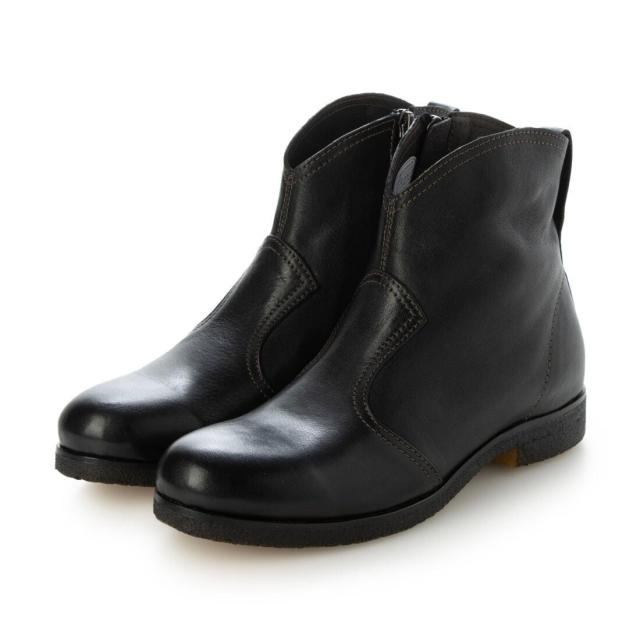 サヤ（SAYA）/25秋冬新作3cmボロネーゼ製法本革ウエスタンショートブーツ