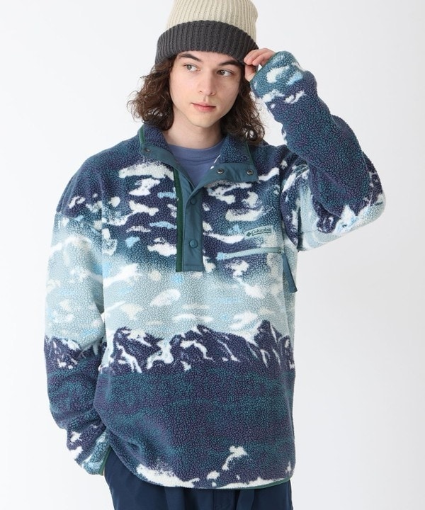 コロンビア（Columbia）/Columbia/ ヘルヴェティアII プリントハーフスナップフリース /コロンビア