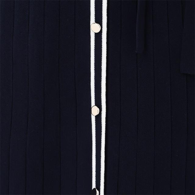 ミッシュマッシュ（MISCH MASCH）/25春夏新作 カフス袖Vネックニット