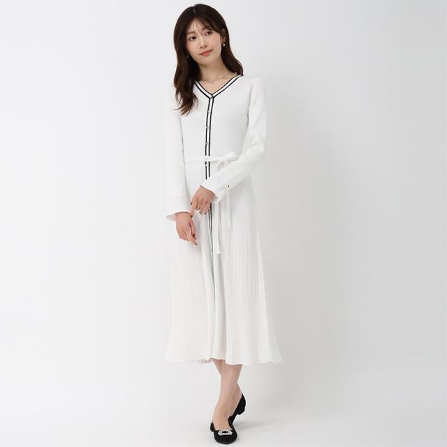 ミッシュマッシュ（MISCH MASCH）/25春夏新作 カフス袖Vネックニット