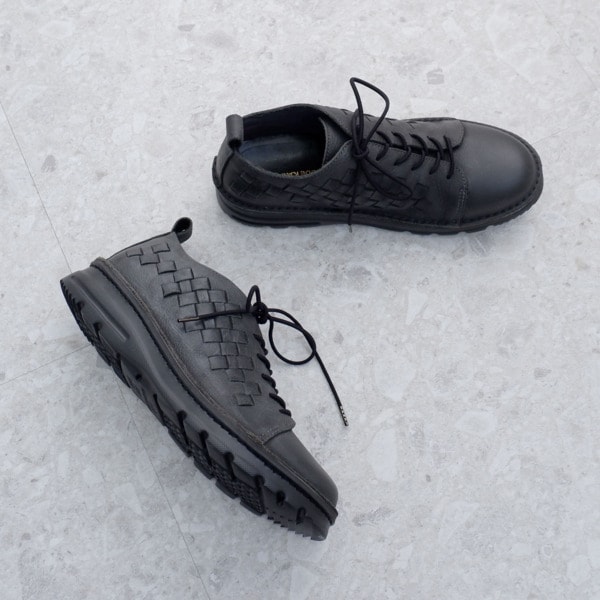 モードカオリ（MODE KAORI）/撥水レザーメッシュスニーカー/6117