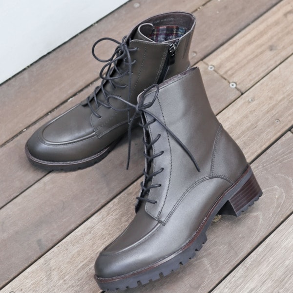 モードカオリ（MODE KAORI）/【撥水 防滑 断熱】Uチップレースアップブーツ/21480