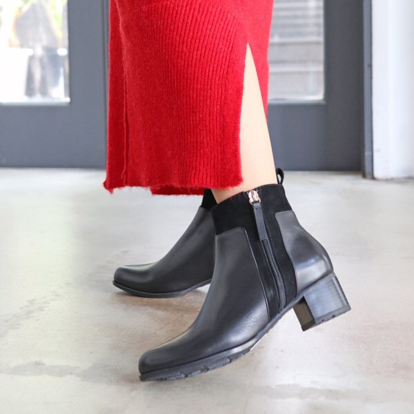 モードカオリ（MODE KAORI）/【防滑 断熱】サイドファスナーコンビブーツ/21492の通販はau PAY マーケット - Brand ...