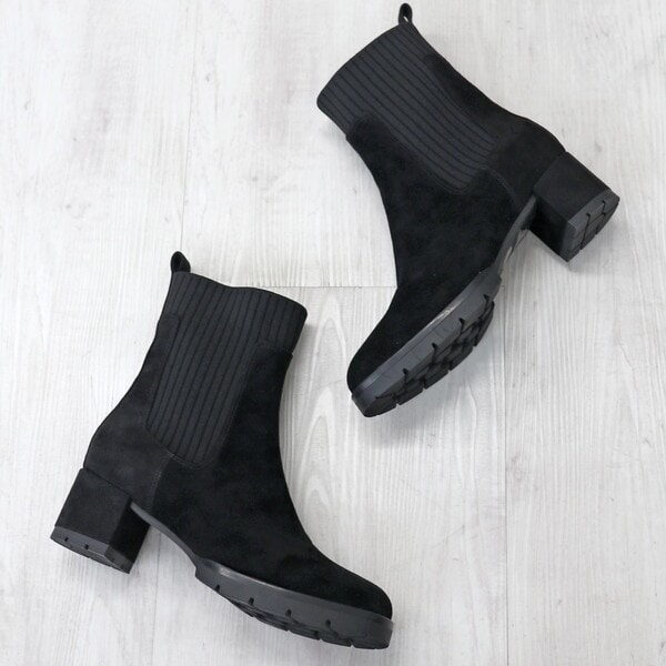 モードカオリ（MODE KAORI）/リブニットブーツ/2861