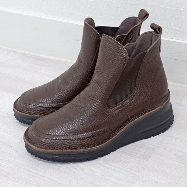 モードカオリ（MODE KAORI）/【4E】撥水サイドゴア冬底ブーツ/6127