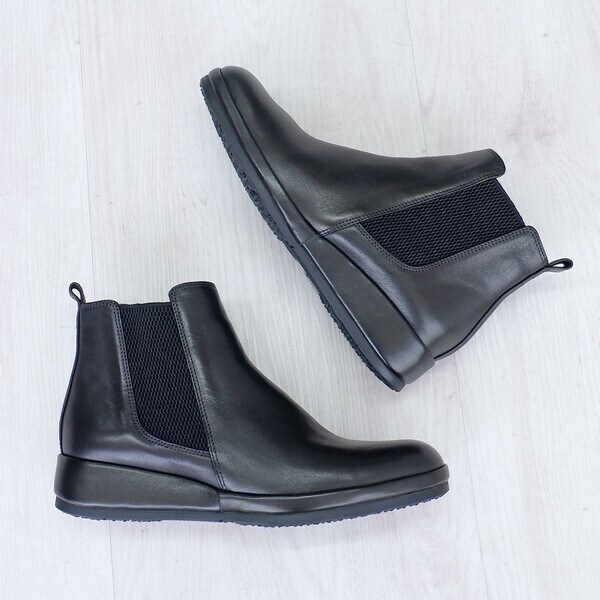 モードカオリ（MODE KAORI）/プラットサイドゴアブーツ/6737