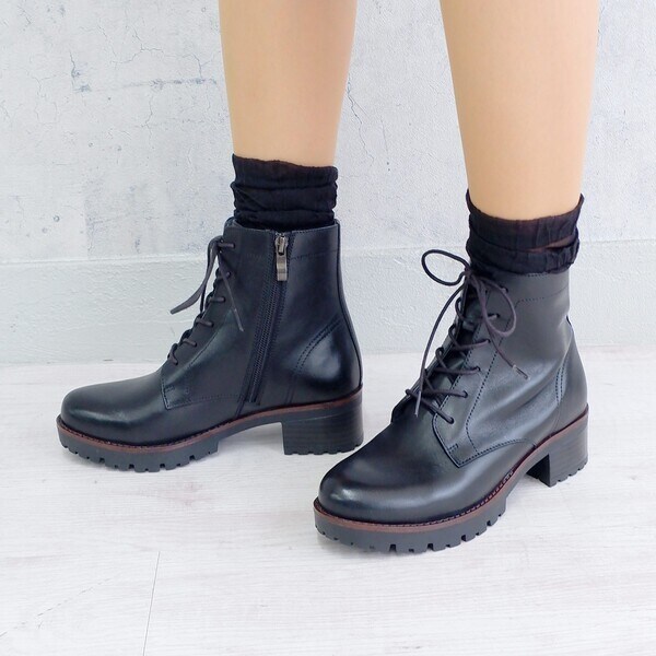 モードカオリ（MODE KAORI）/レースアップブーツ/21535