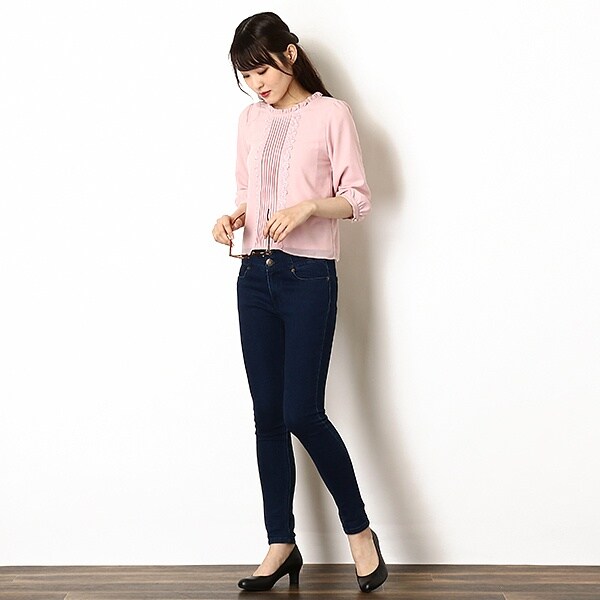 モードカオリ/ブラックパンプス（ブラックフォーマル／撥水加工