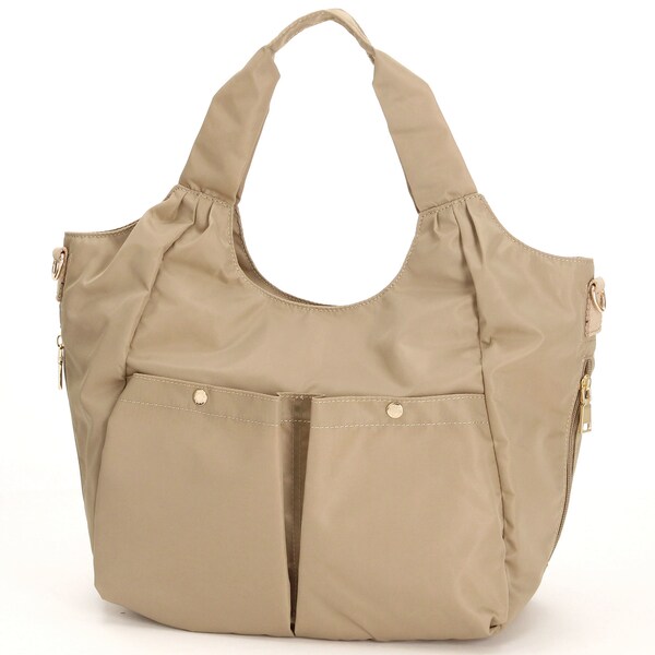 カシュカシュ（cache cache）/【A4ファイル対応】カシュカシュ cachecache / ナイロンマルチポケット2wayトートの通販はau PAY マーケット - Brand ...