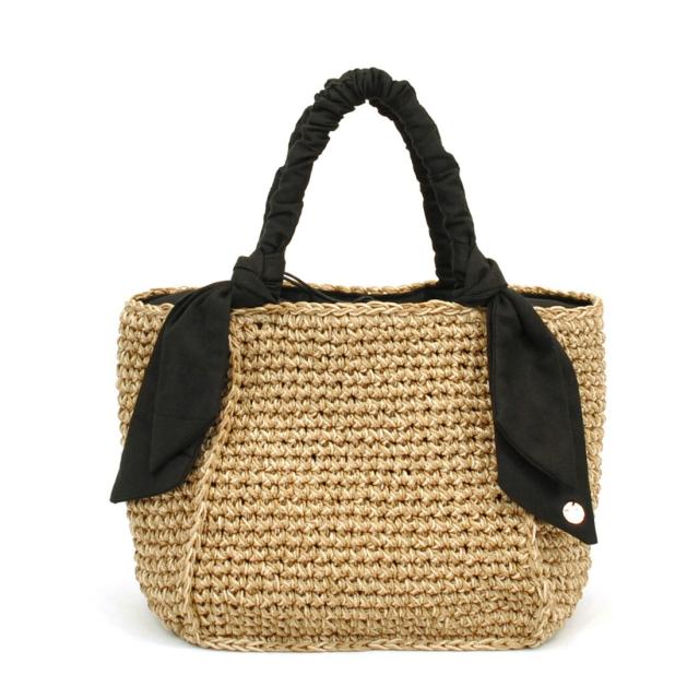 カシュカシュ（cache cache）/カシュカシュ cachecache / 下がりリボンペーパー手編みトートの通販はau PAY マーケット - Brand Square by OIOI ...